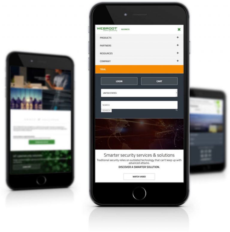 Business/Enterprise Site Redesign & Mobilization - Cloudburst Design