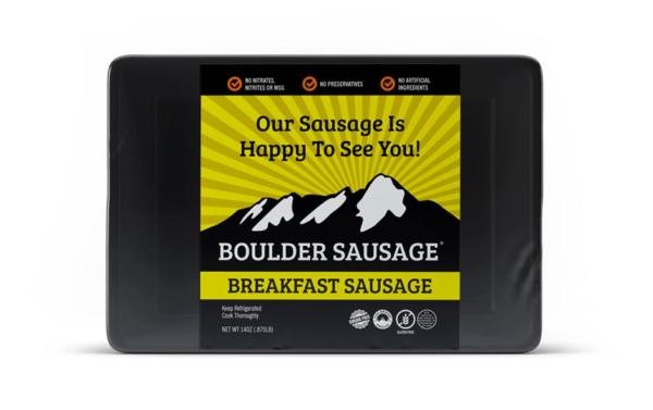 Packaging Design for Boulder Sausage - Cloudburst Design